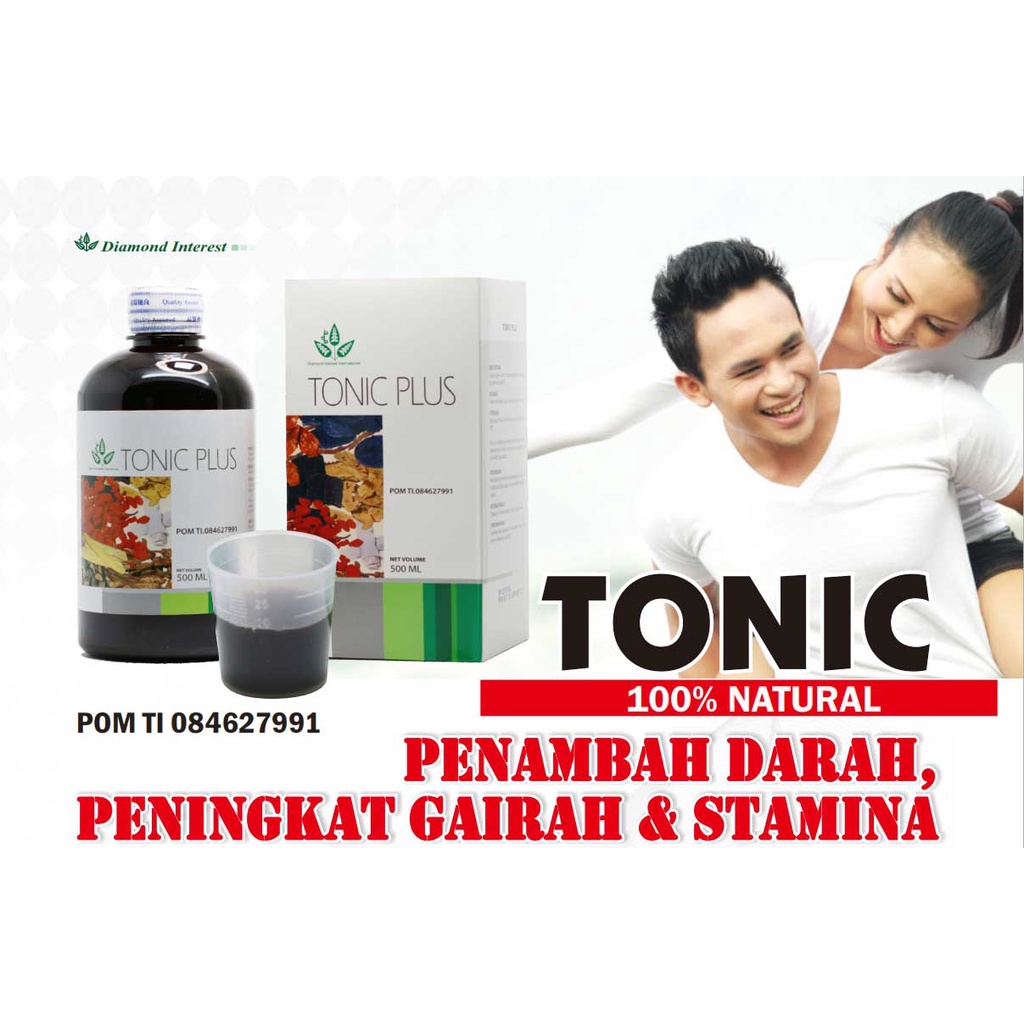 Jual TONIC PLUS PENAMBAH DARAH, PENINGKAT GAIRAH DAN STAMINA DIAMOND ...