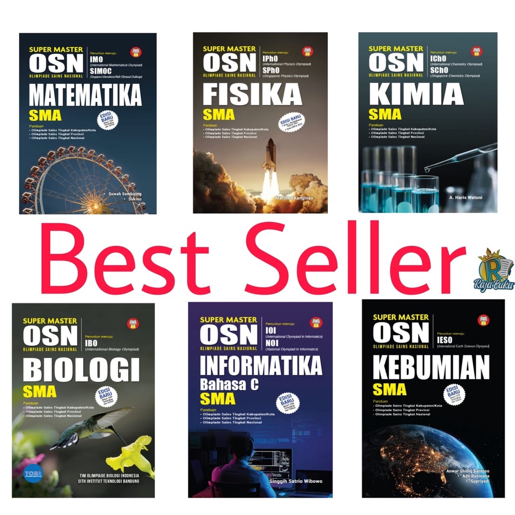 Jual Buku OSN Matematika/Fisika/Kimia/Biologi/Informatika/Kebumian SMA/MA | Shopee Indonesia