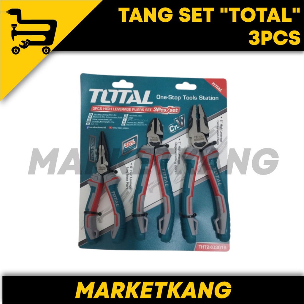 Jual TANG SET "TOTAL" 3PCS | Shopee Indonesia