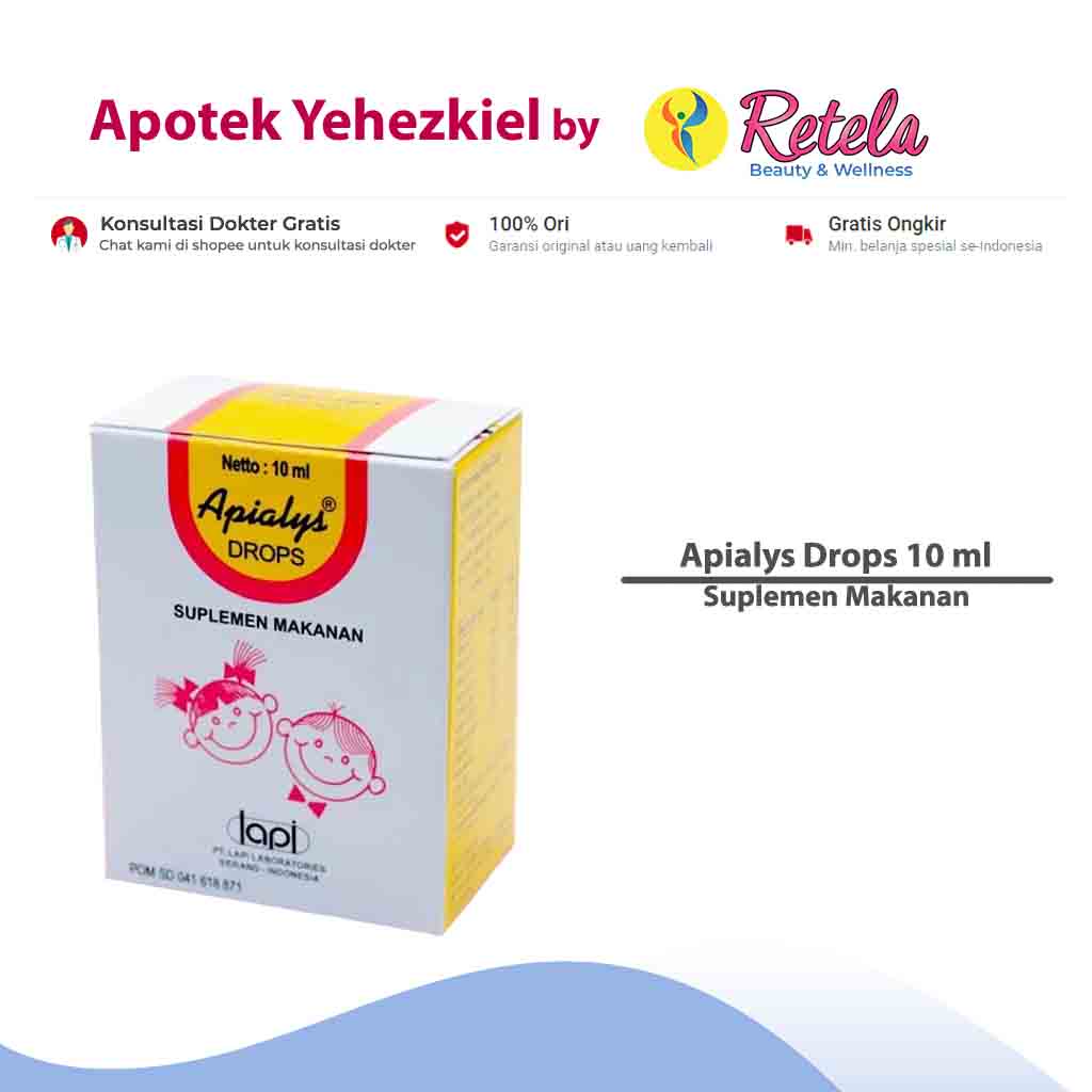 Jual APIALYS DROPS 10ML | Shopee Indonesia