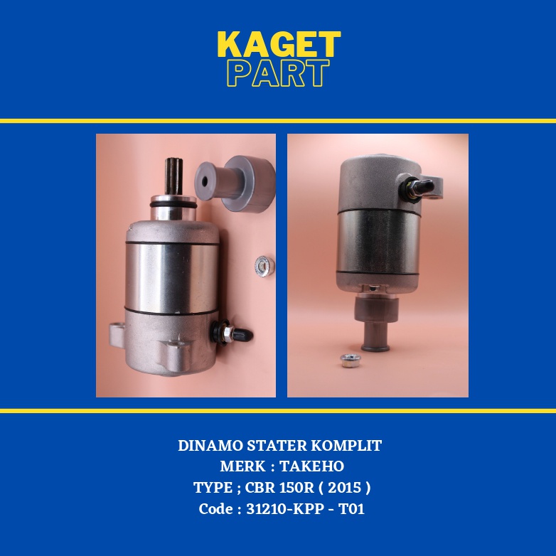 Jual DINAMO STATER MERK TAKEHO TIPE CBR 150R (2015 ) | Shopee Indonesia