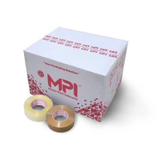 Jual Lakban Bening - Lakban Cokelat 45 mm x 300 Yard Master Pack ...