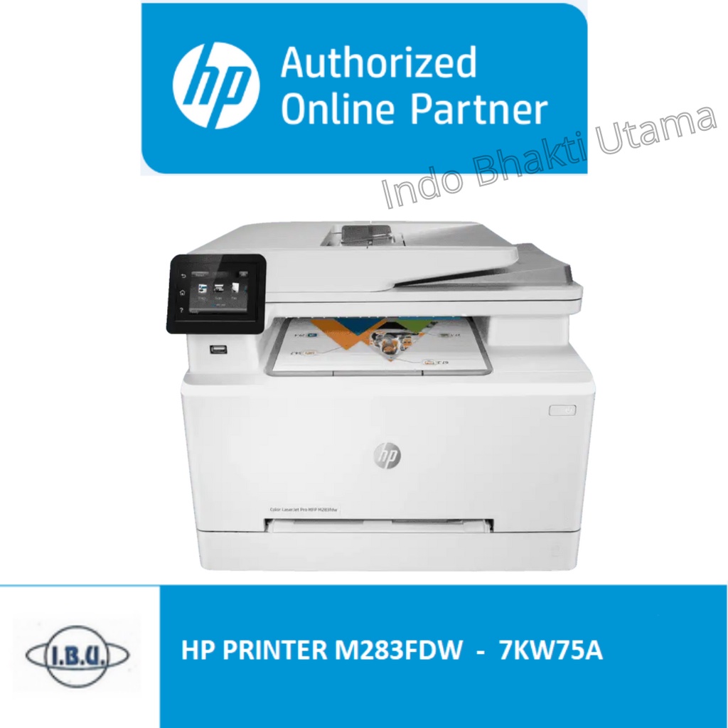 Jual HP LASERJET PRO MFP M283FDW COLOR 7KW75A | Shopee Indonesia