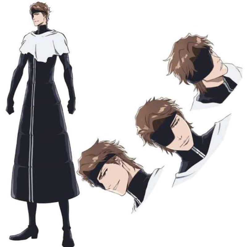 Jual Set Aizen Sousuke Outline Battle Cosplay Costume Vs Yhwach Bleach Shopee Indonesia