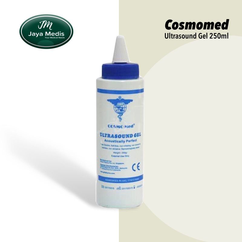 Jual COSMOMED ULTRASOUND GEL - ULTRASONIC GEL USG JELLY DOPPLER 250 ML ...