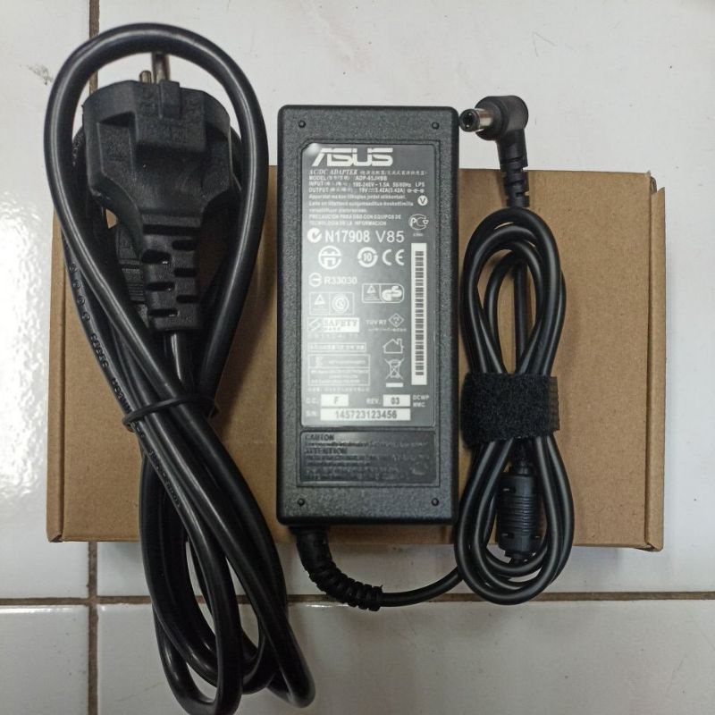Jual Adaptor Original Asus Adaptor Charger Casan Asus 19V 3.42A-65W ORIGINAL | Shopee Indonesia