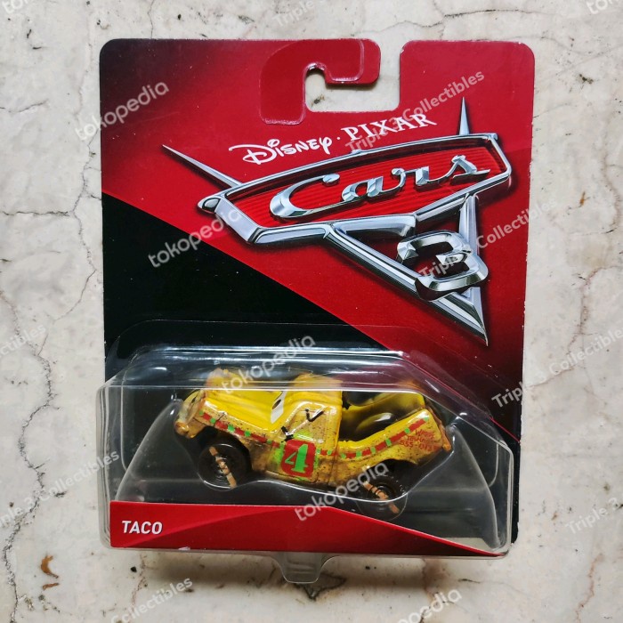 Jual Diecast 1/55 Mattel Disney Pixar Cars 3 TACO 4 Thunder Hollow ...