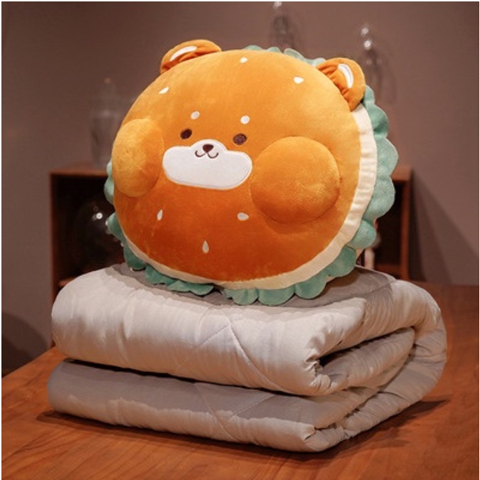 Jual GEMOY JUMBO BONEKA BANTAL HAMBURGER BERUANG COKLAT BALMUT BEAR ...