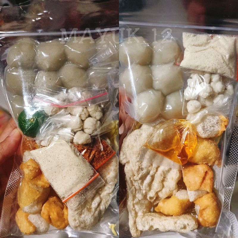 Jual Baso Aci POLOS Endul VACUM HOMEMADE enak termurah 4baso 6baso ...