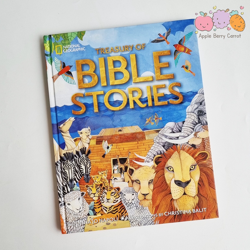 Jual Treasury of BIBLE STORIES National Geographic by Christina Balit ...