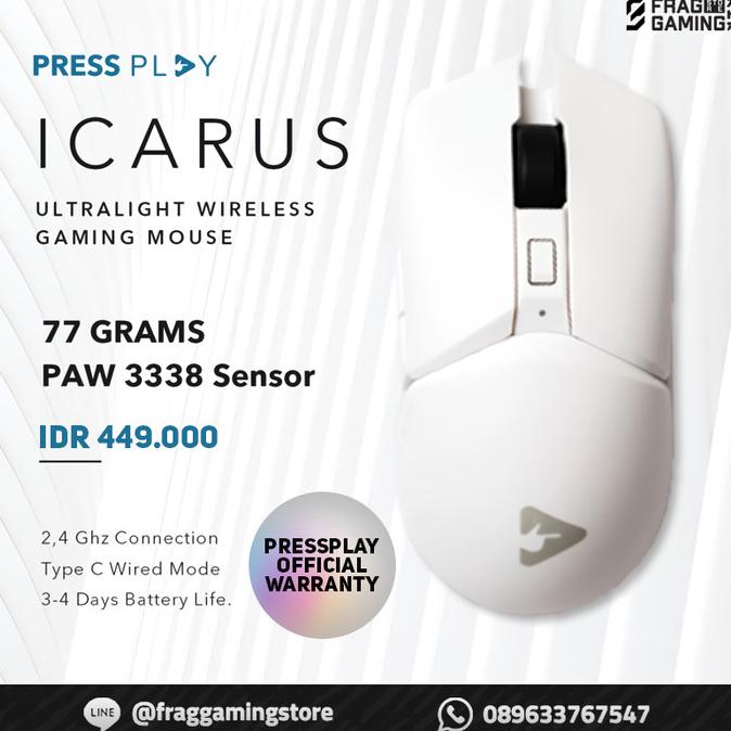 Jual Pressplay Icarus / Press Play Icarus Ultralight Wireless Gaming ...