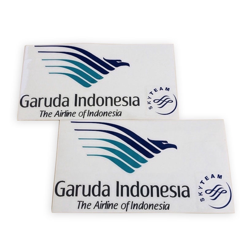 Jual Sticker Stiker Cutting Garuda Indonesia/ Lambang Pesawat Garuda ...