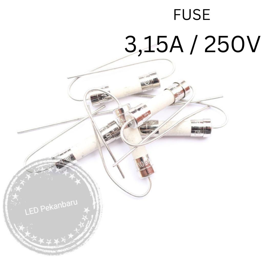 Jual FUSE 3.15A 250V 3A SEKRING DIP | Shopee Indonesia
