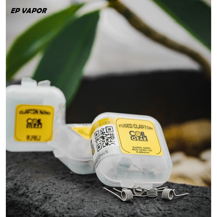 Jual Wire Coil Gear Fused Clapton Dual By Coil Gear | Shopee Indonesia