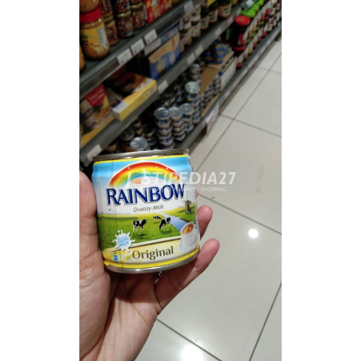 Jual Rainbow Original Evaporated Milk 170g | Shopee Indonesia