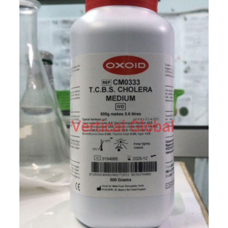 Jual TCBS Agar Oxoid CM0333 500 gram | Shopee Indonesia