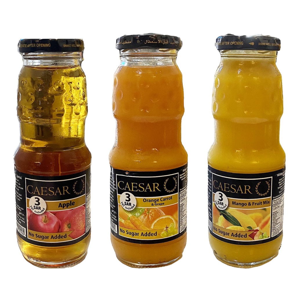 Jual Caesar Mix Juice No sugar Added 250ml jus arab asli dan segar ...
