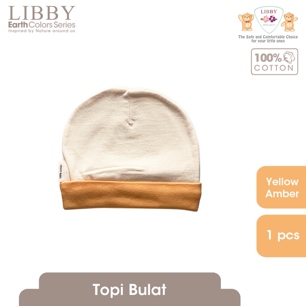 Jual LIBBY Earth Topi Bulat Rib (1 pcs/pack) | Shopee Indonesia