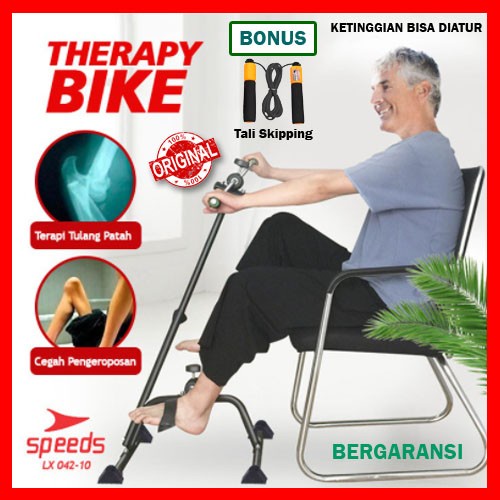 Jual Sepeda Statis Terapi Kaki Stroke Alat Terapi Tangan Lutut Gym ...