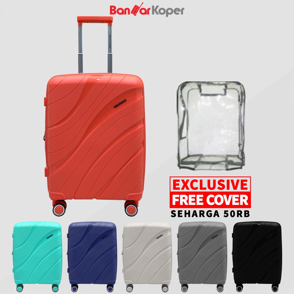 Jual Tas Koper Polo Classic 98007 Koper 24 Inch Hardcase Ringan Anti ...