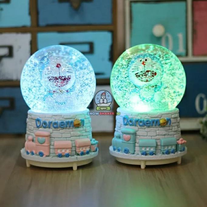 Jual SnowBall Music Lamp - Snowball Doraemon - Bola Musik Lampu ...
