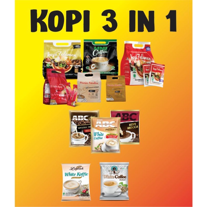 Jual KOPI SEHAT / KOPI 3IN1 / KOPI HNI / KOPI SEVEL / REALCO ...