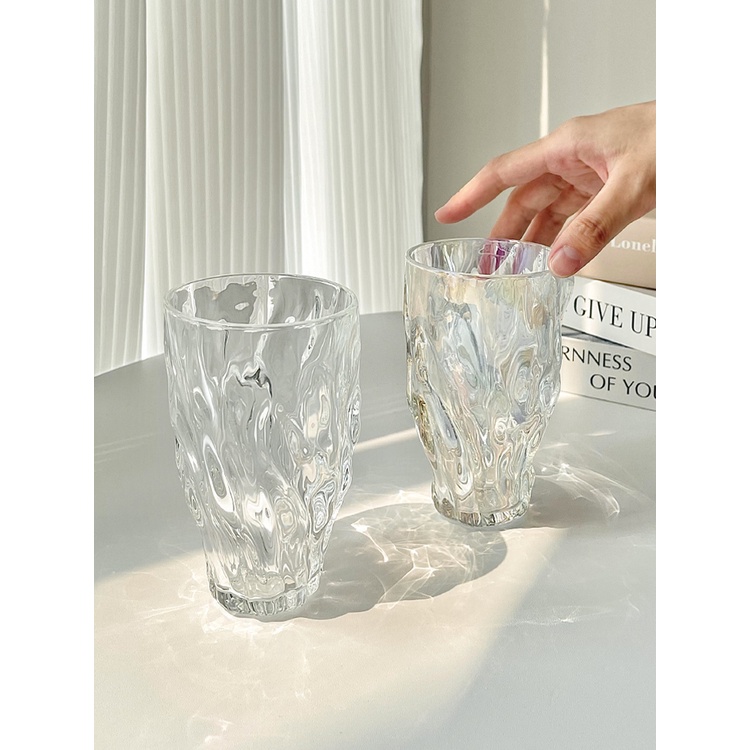 Jual ROOT GLASS/Aesthetic Korean Style Glass/Gelas Kaca Estetik/Gelas Kaca Unik/Aesthetic Korean ...