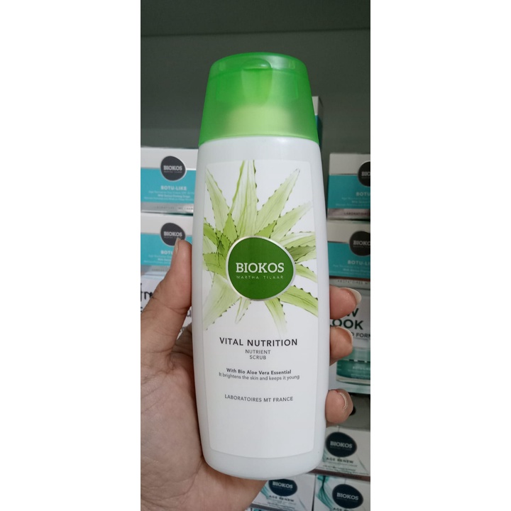 Jual BIOKOS VITAL NUTRITION SCRUB (NEW PACK)150ml | Shopee Indonesia