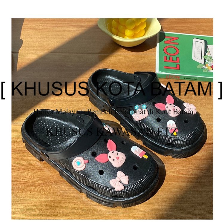 Jual [ KHUSUS KOTA BATAM ] DDMgalery - Sandal Baim Sol Tinggi Wanita ...