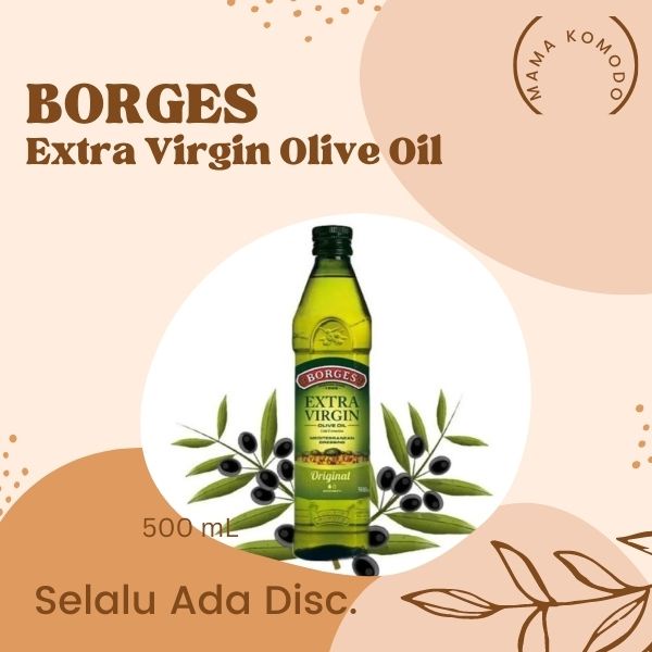 Jual Borges Extra Virgin Olive Oil 500 ml (Minyak Zaitun) | Shopee Indonesia