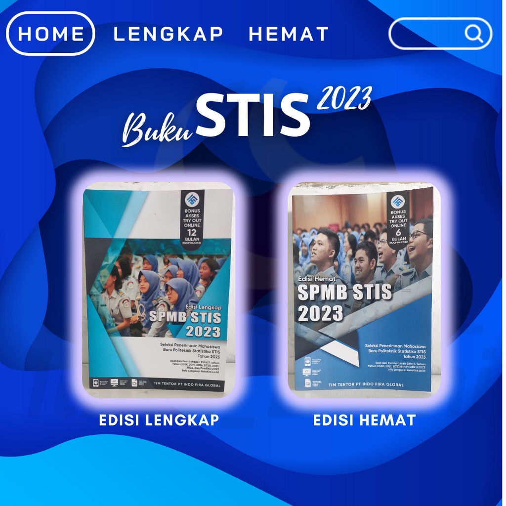 Jual Buku Seleksi Politeknik Statistika STIS 2023 (Disertai E-Learning ...