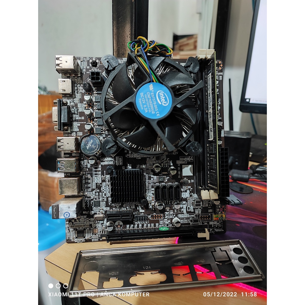 Jual PAKET PROCESSOR INTEL I5 4590 + H81 + RAM 8GB ddr3 | Shopee Indonesia