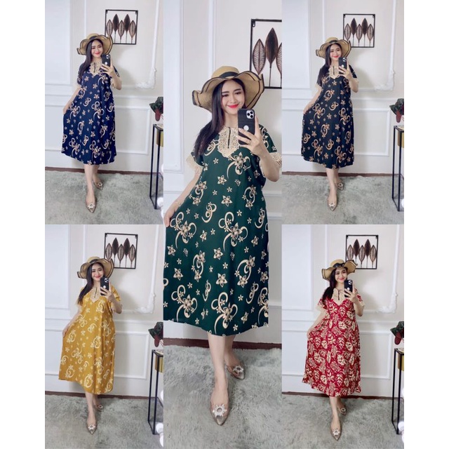 Jual DASTER RENDA ARAB MOTIF MELATI JUMBO & ALL SIZE | Daster Murah ...