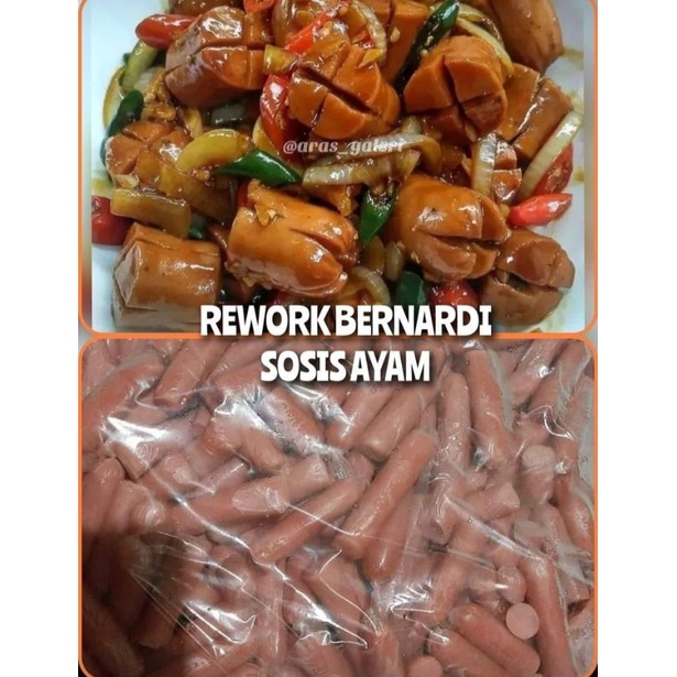 Jual rework benardi rb7 sosis ayam kemasan repack | Shopee Indonesia