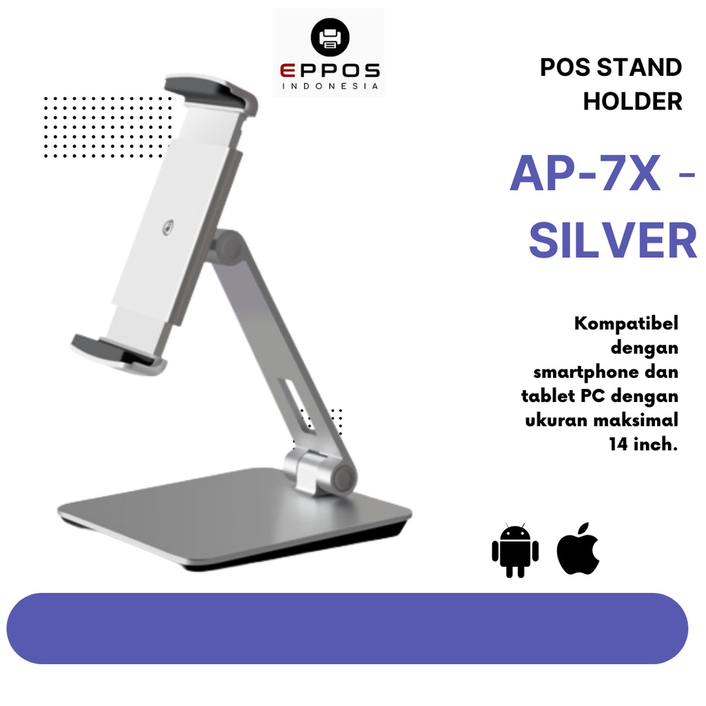 Jual Stand Holder Desktop AP-7X - SILVER | Shopee Indonesia