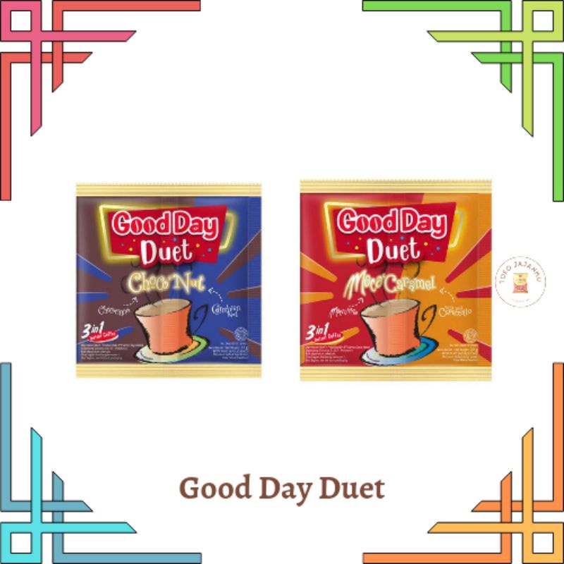 Jual Good Day Duet 2in1 - Choco Nut/Moca Caramel | Shopee Indonesia