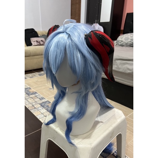Jual Wig ganyu + horn genshin impact second brand alice | Shopee Indonesia