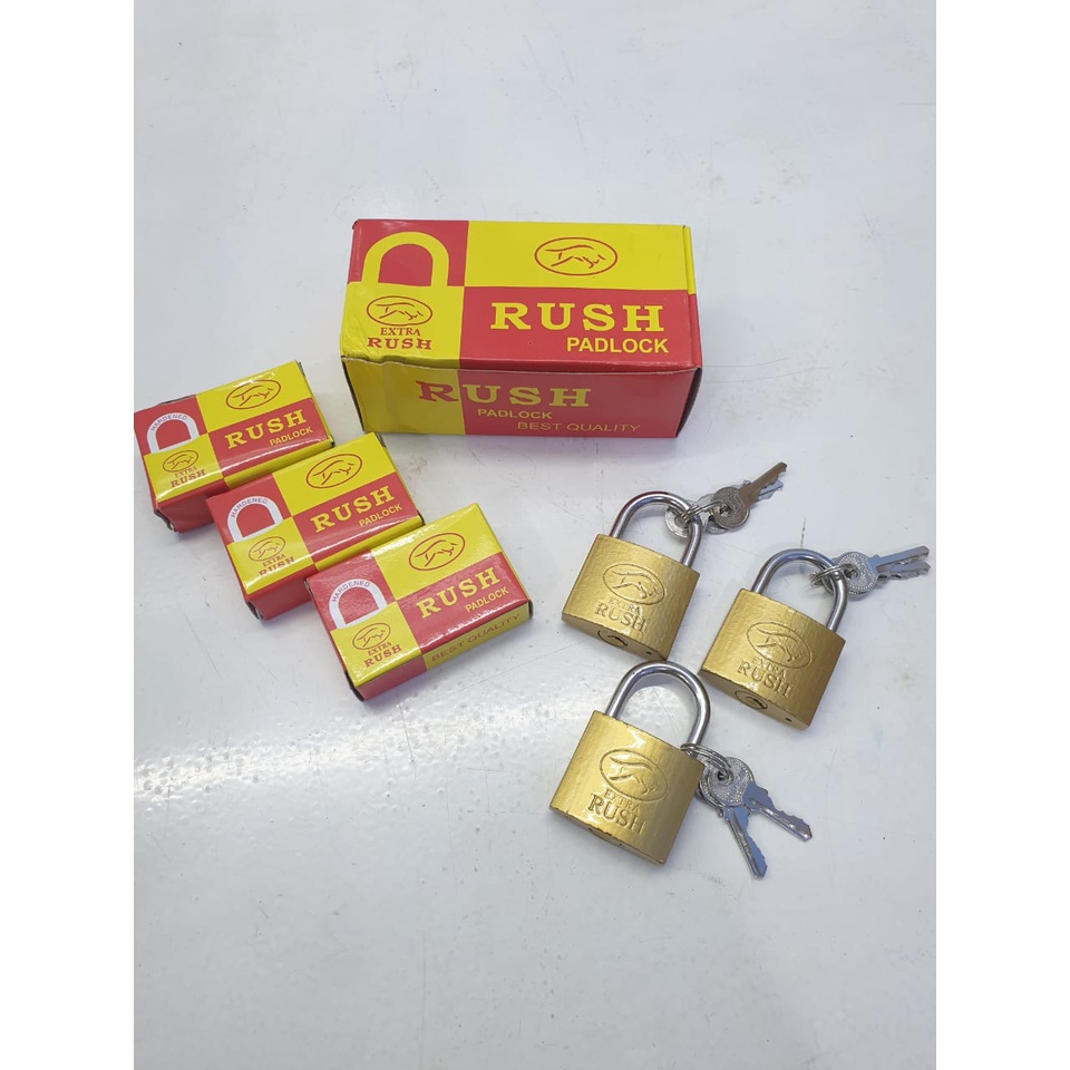Jual GEMBOK RUSH 38 MM | Shopee Indonesia