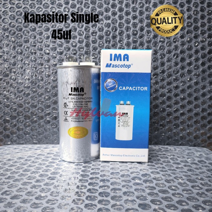 Jual Kapasitor AC 45 2PK Panasonic Sharp Daikin Dll IMA Original ...
