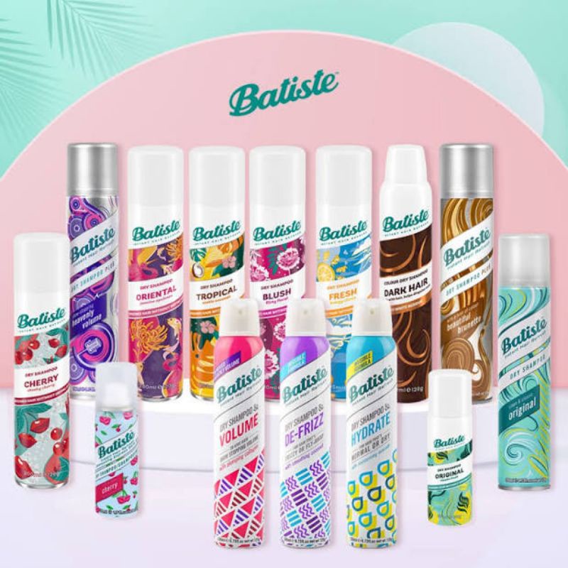 Jual Batiste Dry Shampoo 200ml Shampo Kering New Formula Kemasan Baru ...
