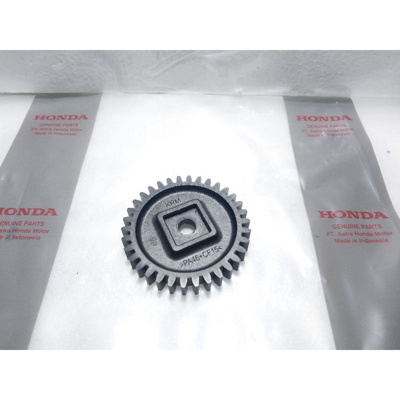 Jual Gigi gir gear pompa oli Honda mega pro new Verza CRF 150 original | Shopee Indonesia