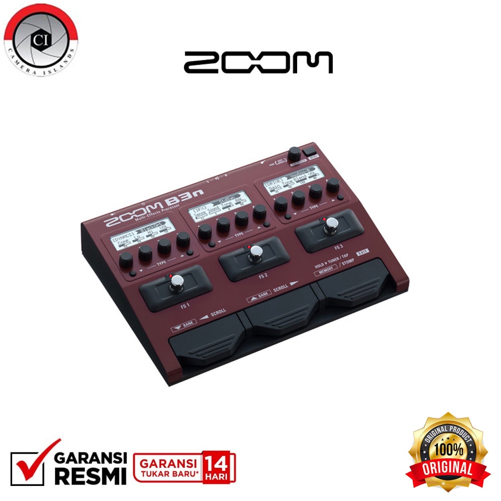 Jual Zoom B3n Multi-Effects Processor for Bassists | Shopee Indonesia