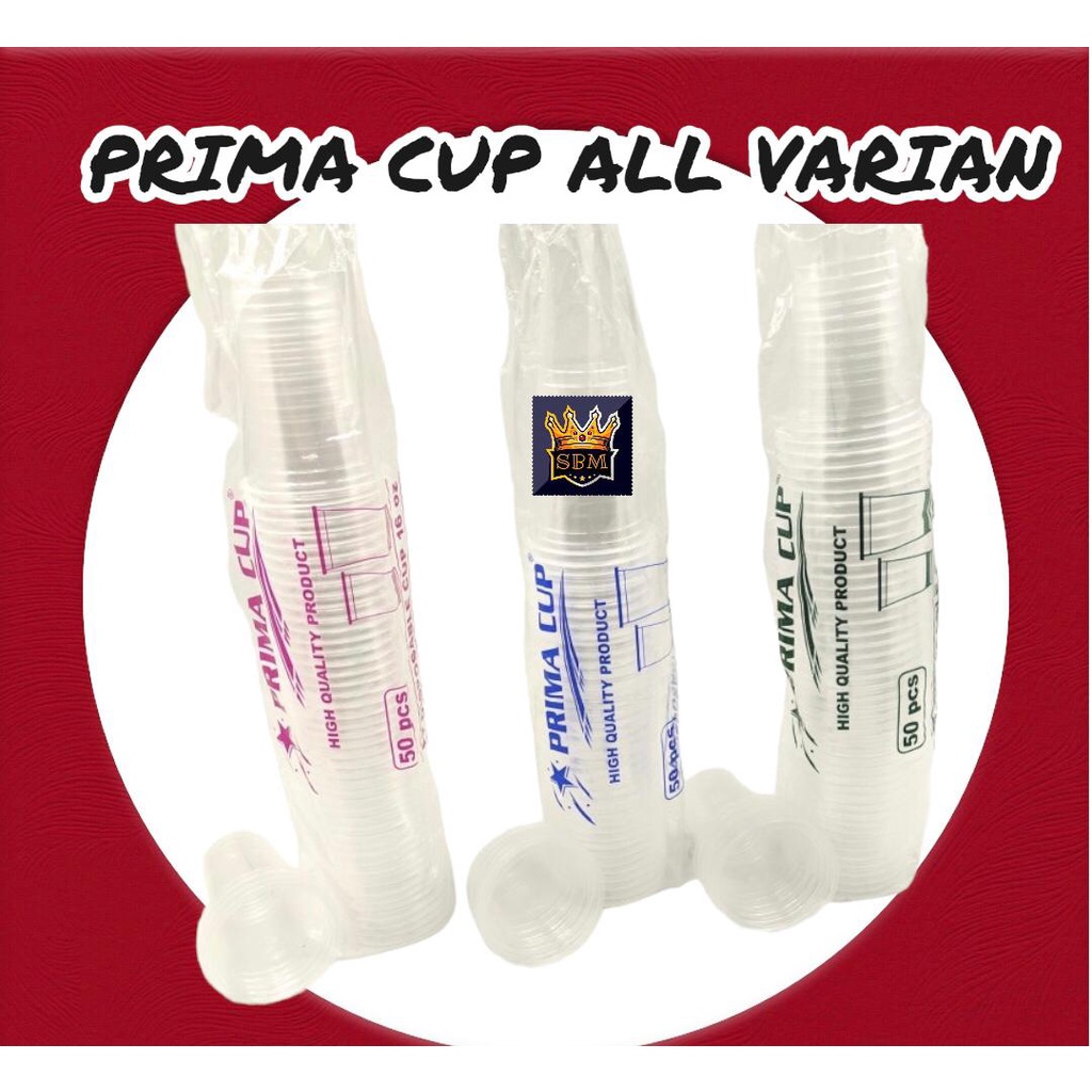 Jual SBM ~ GELAS PRIMA CUP - UKURAN 14 OZ - UKURAN 16 OZ - UKURAN 22 OZ ...