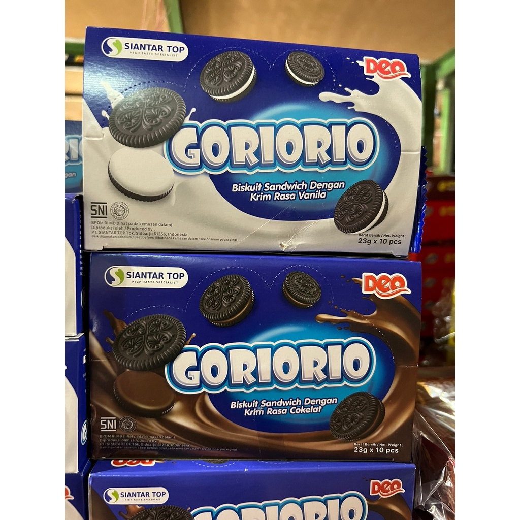 Jual Biskuit goriorio box | Shopee Indonesia