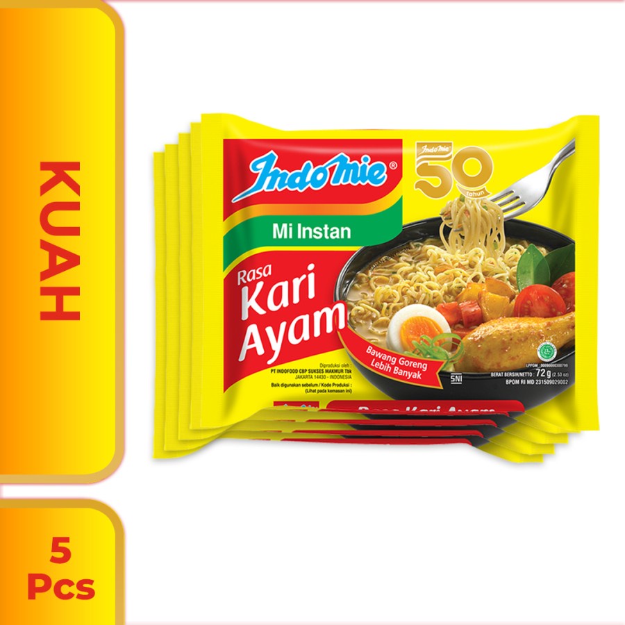 Jual INDOMIE GORENG / REBUS ALL VARIANT ISI 5 BUNGKUS | Shopee Indonesia