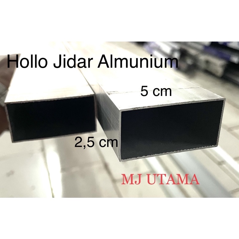 Jual Hollo 1 inch x 2 inch hollo jidar Alumunium | Shopee Indonesia