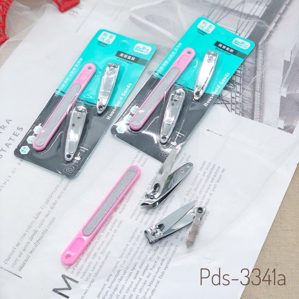 Jual Pedicure Menicure Set 3 in 1 (Kikir, Gunting Kuku Biasa dan ...