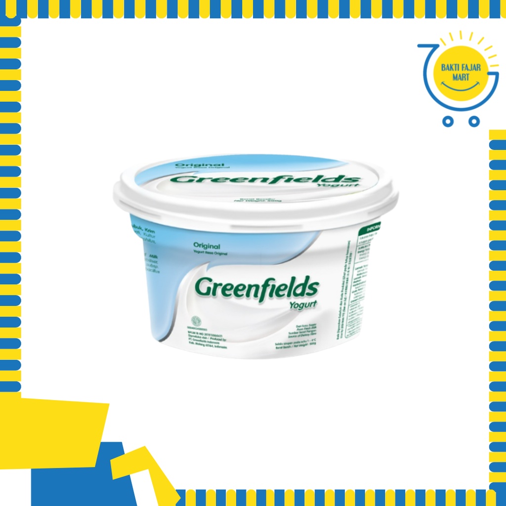 Jual Greenfields Yogurt Original 500gr | yoghurt siap makan | Shopee ...