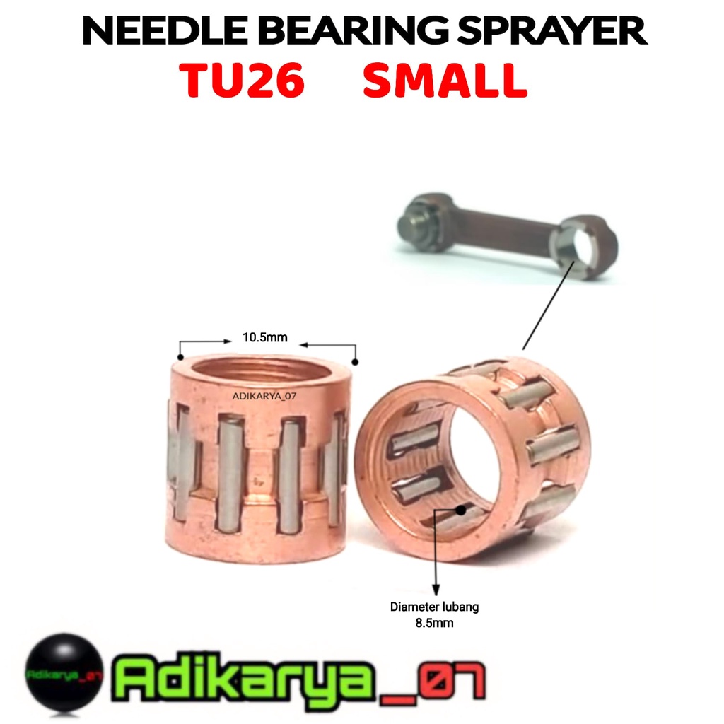 Jual Needle bearing Laher lahar bambu stang seher mesin sprayer TU26 ... Jual Needle bearing Laher lahar bambu stang seher mesin sprayer TU26 ...