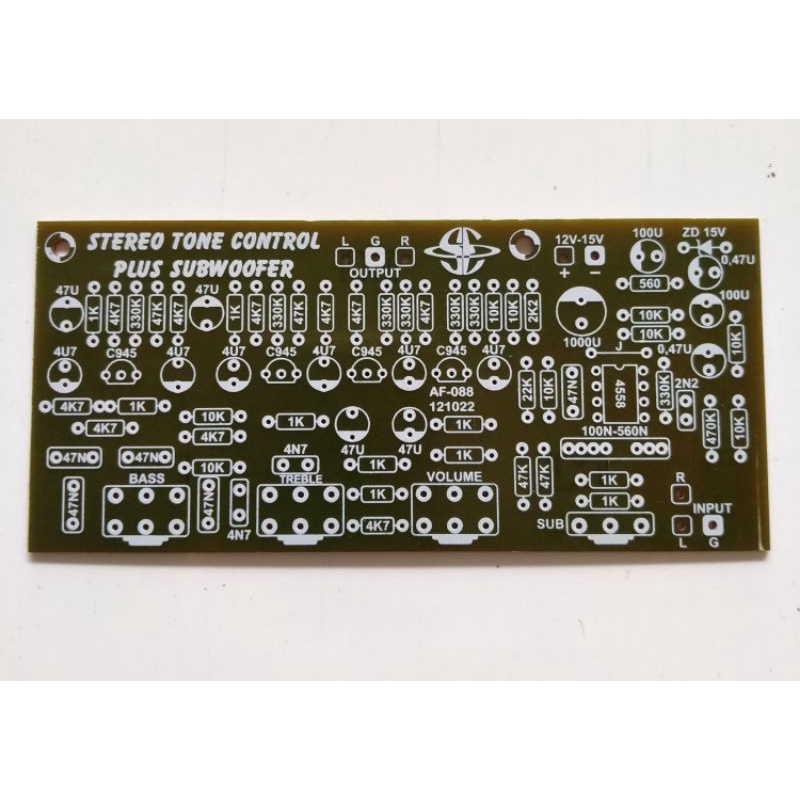 Jual PCB STEREO TONE CONTROL PLUS SUBWOOFER | Shopee Indonesia